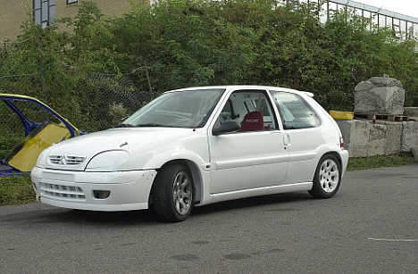 Motorsporten.dk - Citroen SAXO Cup - Palle Navntoft i ny Saxo Cup racer